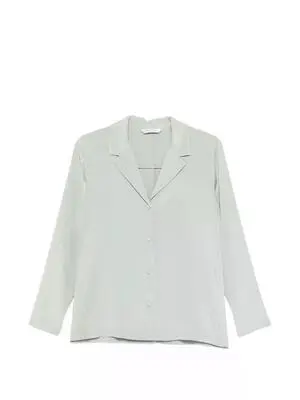 Max Mara Collared Buttoned Shirt - Green