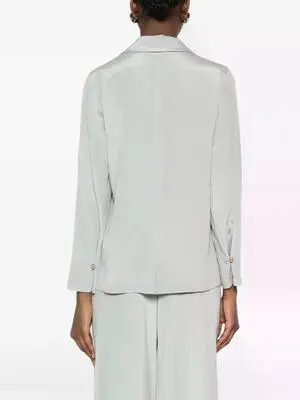 Max Mara Collared Buttoned Shirt - Green