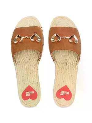 Moschino Heart-appliqué Espadrilles