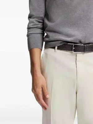 BOSS Madison Woven Belt - Brown