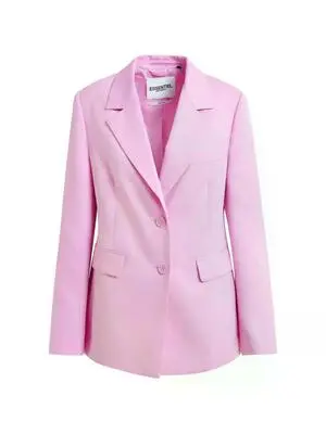 Essentiel Antwerp Jazer Button-fastening Notched-lapel Blazer - Pink