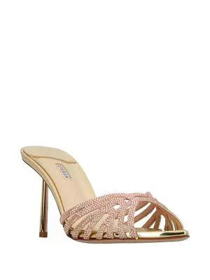LE SILLA Embellished Strap Stiletto Sandals