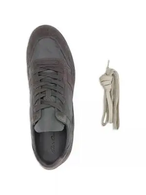 Rick Owens Minimal Lace-up Sneakers - Grey