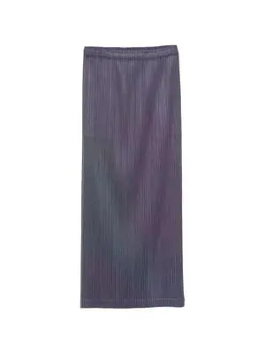 Issey Miyake Pleated Skirt - Purple