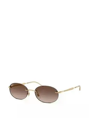 Ray-ban Oval-frame Sunglasses