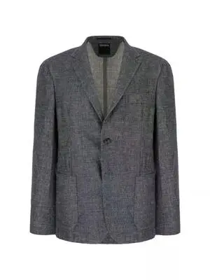 Zegna Single-breasted Blazer - Blue