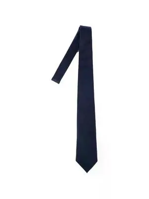 Corneliani Textured Tie - Blue