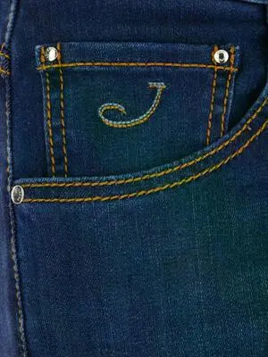 Jacob Cohen Logo-patch Jeans