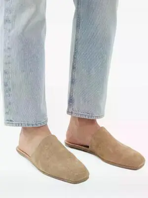 Our Legacy Cigarr Suede Mules - Neutrals