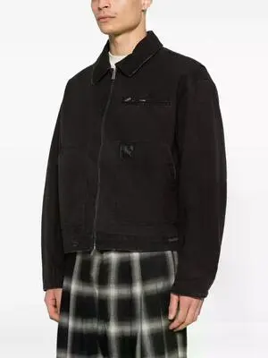 REPRESENT Worker Long-sleeve Jacket - Black