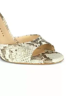 Roberto Festa Ramas Python-print Sandals