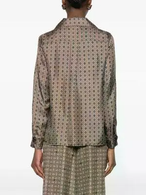 Max Mara Disco Printed Shirt - Neutrals