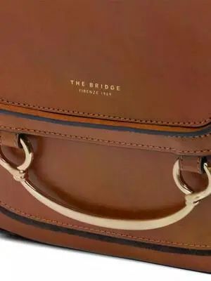 THE BRIDGE Leather Cross Body Bag