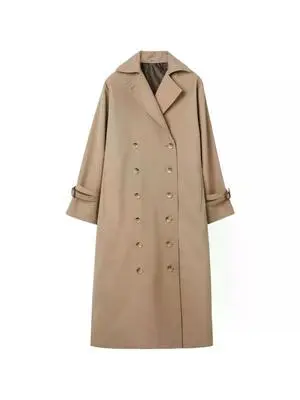 TOTEME Notched-lapel Double-breasted Coat - Neutrals