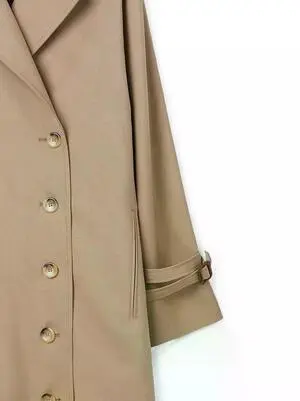 TOTEME Notched-lapel Double-breasted Coat - Neutrals