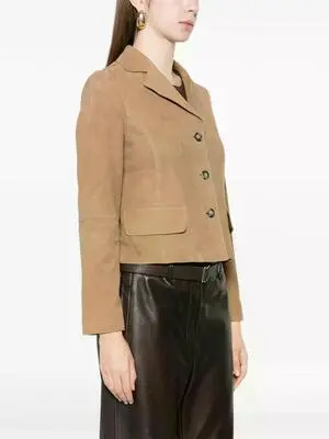 THE JACK LEATHERS Paige Suede Jacket