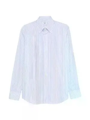 MAZZARELLI Striped Button-down Shirt - White