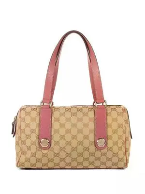Gucci Charmy Monogram Top-handle Tote Bag - Neutrals