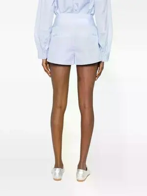 FRAME Button Striped Shorts