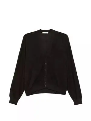 LEMAIRE Buttoned Cardigan - Brown