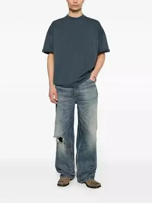 HAIKURE Virgil Round-neck T-shirt - Blue