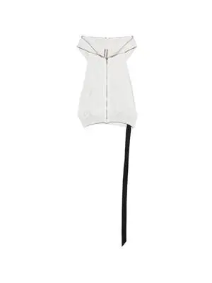 Rick Owens Zipped Hoodie - Neutrals