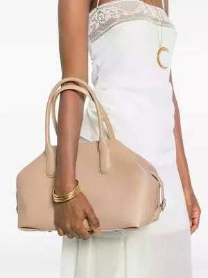 THEMOIRE Medium Tallia Trunk Top-handle Tote Bag - Neutrals