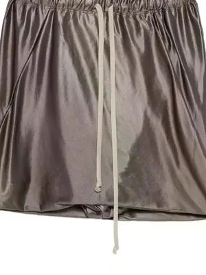 Rick Owens Drawstring-waistband Shorts - Grey
