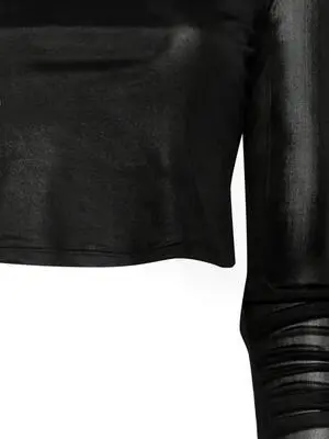 Rick Owens One-shoulder Top - Black