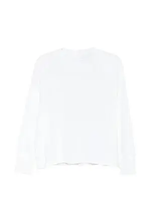 DONDUP Frayed Sweatshirt - White