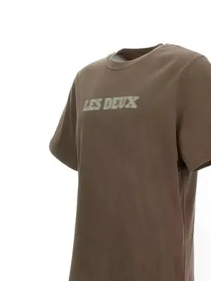 LES DEUX Brady T-shirt - Brown