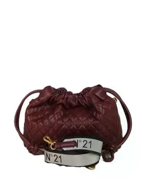 N°21 Quilted Drawstring Shoulder Bag