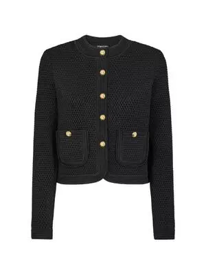 TOM FORD Button Patch-pocket Cardigan - Black