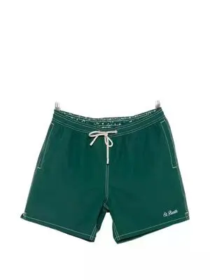 MC2 SAINT BARTH Stitching Swim Shorts - Green