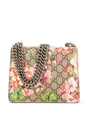 Gucci Dionysus Gg Floral-print Shoulder Bag - Neutrals