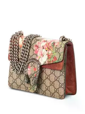 Gucci Dionysus Gg Floral-print Shoulder Bag - Neutrals