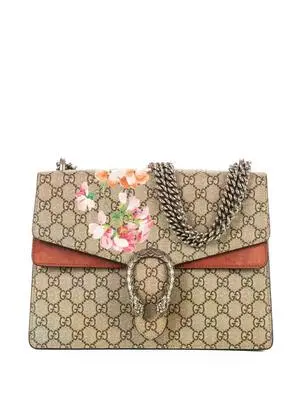 Gucci Dionysus Floral-print Chain Shoulder Bag - Neutrals