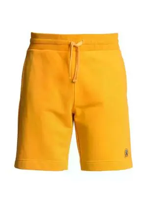 PARAJUMPERS Cairo Easy Drawstring Logo-patch Shorts - Yellow