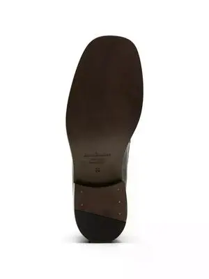 Acne Studios Printed Leather Loafers
