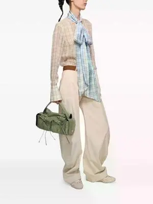 Acne Studios Gathered Drawstring Shoulder Bag