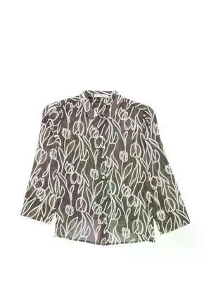 WHYCI Floral-print Shirt