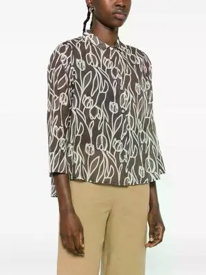 WHYCI Floral-print Shirt