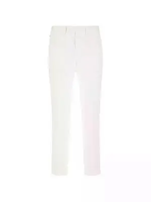 PT TORINO Tapered Trousers - White