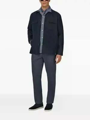 Boggi Milano Link Closed-collar Shirt Jacket