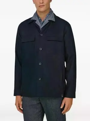 Boggi Milano Link Closed-collar Shirt Jacket
