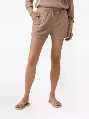 Melissa Odabash Laura Elastic-waistband Shorts - Neutrals