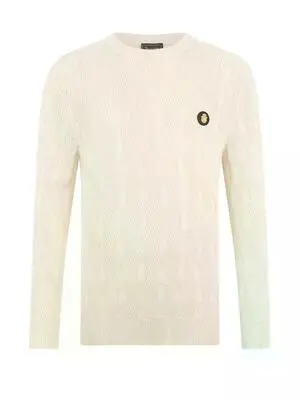 BILLIONAIRE Round-neck Sweater - White