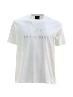 Paul & Shark Logo-embroidered T-shirt