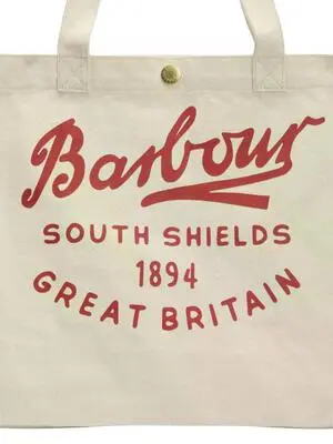Barbour Logo-graphic Tote Bag