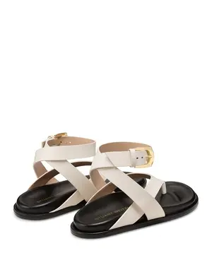 STUART WEITZMAN Mary Kate Sandals - Cream